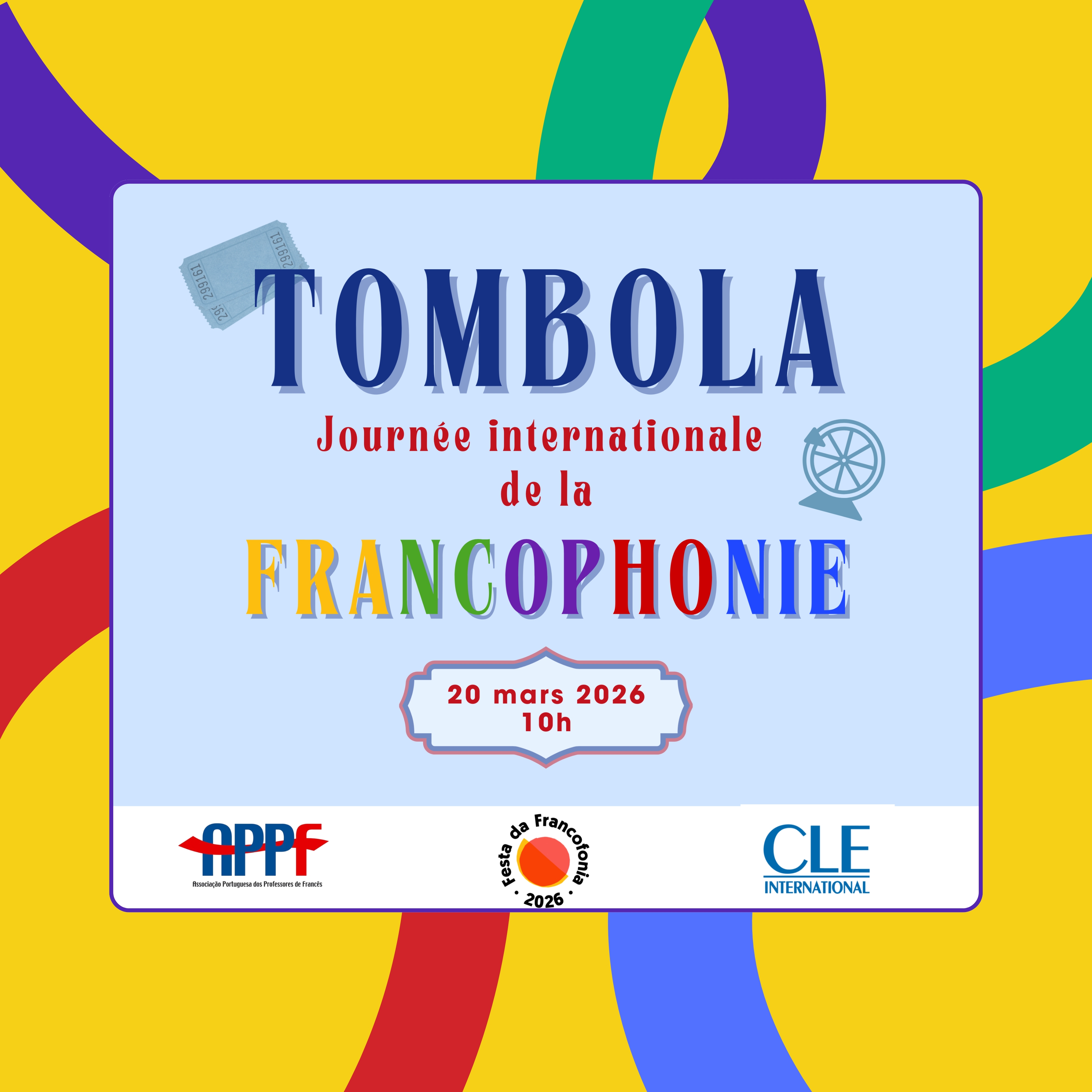 Tombola - Journée internationale de la francophonie - IFprofs